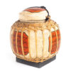 Handcrafted Asian Rice Box with Thai Writing