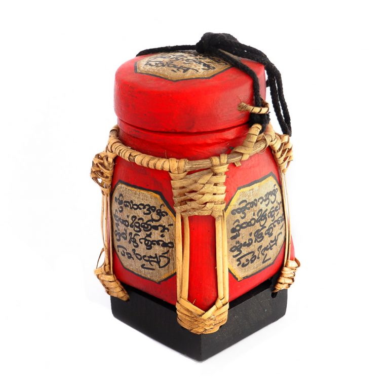 Thai Lanna Blessing Traditional Handmade Rice Box